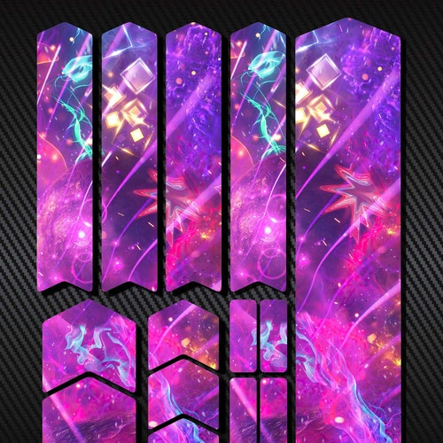 Bicycle Frame Decals Set Mtb Stickers Frame Protector Bike - Etsy