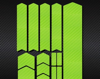 Bicycle Frame Protector Decals Set 14 Pcs / Mtb Protection Guard ...