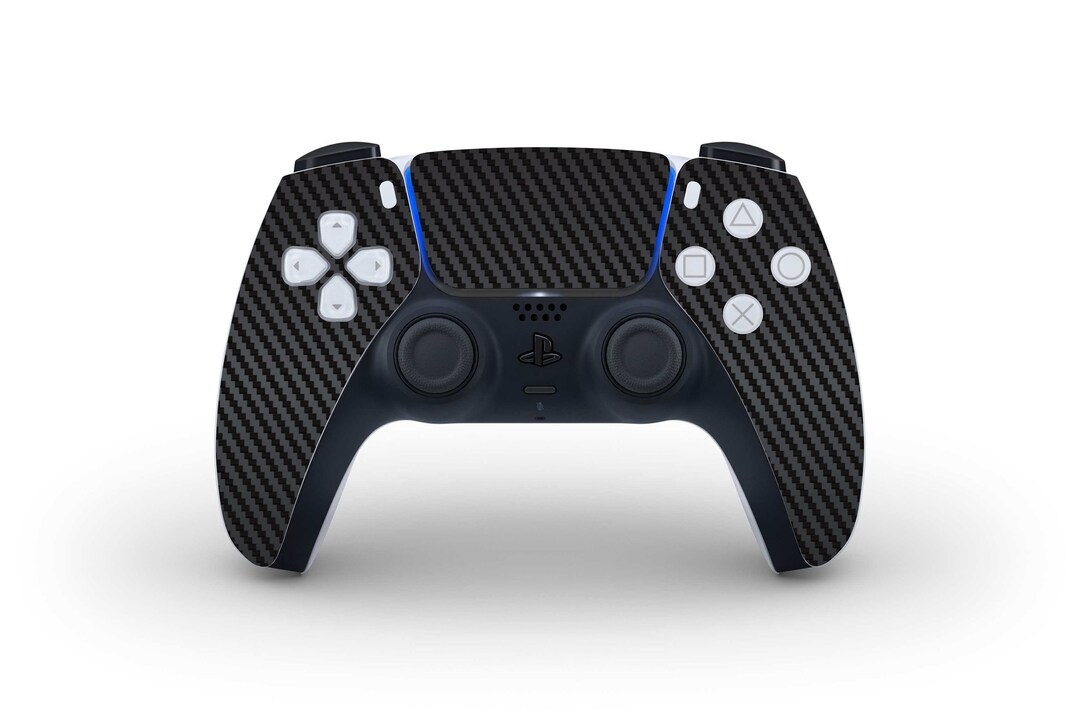 CARBON Skin for PS5 Controller - Sony Playstation 5 / Dualsense 5 Vinyl ...