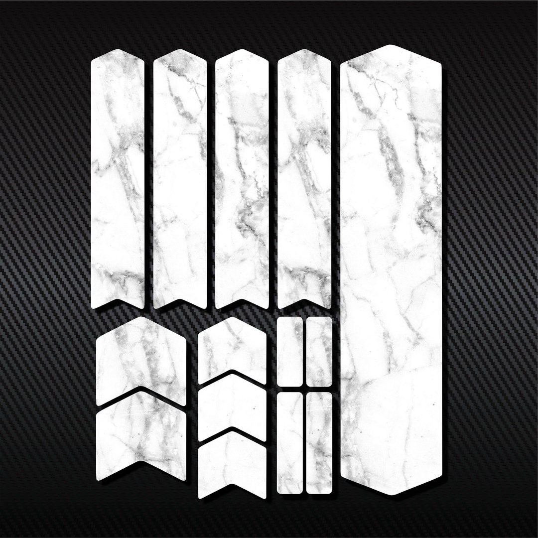 Bicycle Frame Fork Protector Decals Set 14 Pcs / Mtb Protection Guard ...