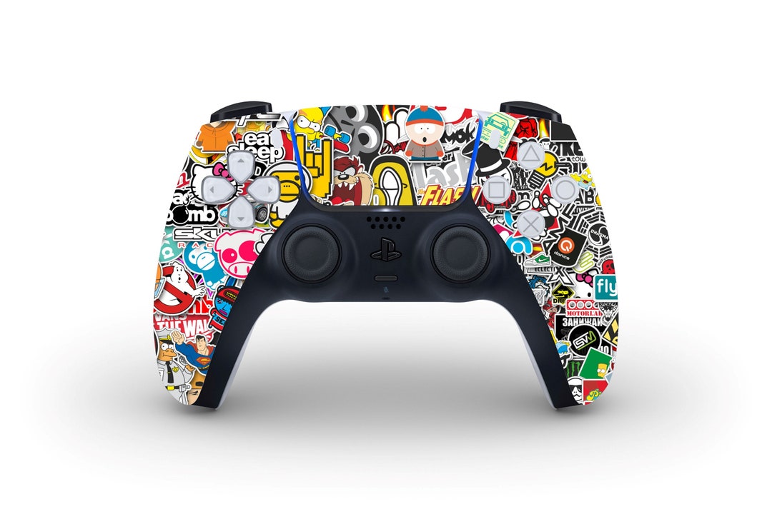 STICKERBOMB Skin para mandos playstation Sony PS4 PS5 Console Dualshock ...