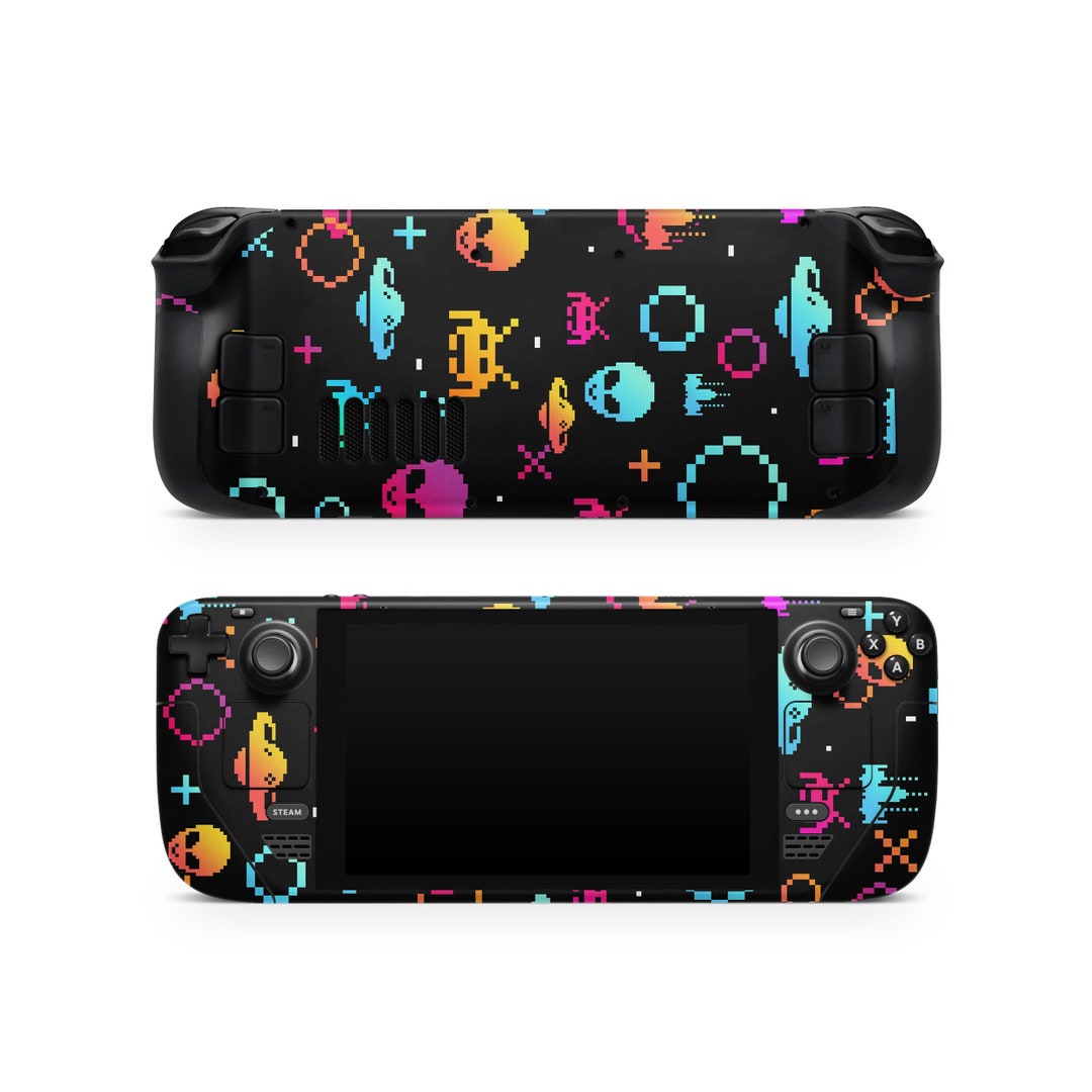 Retro Space Arcade Steam Deck Skin, Skins for Steam Deck Oled, Precut ...