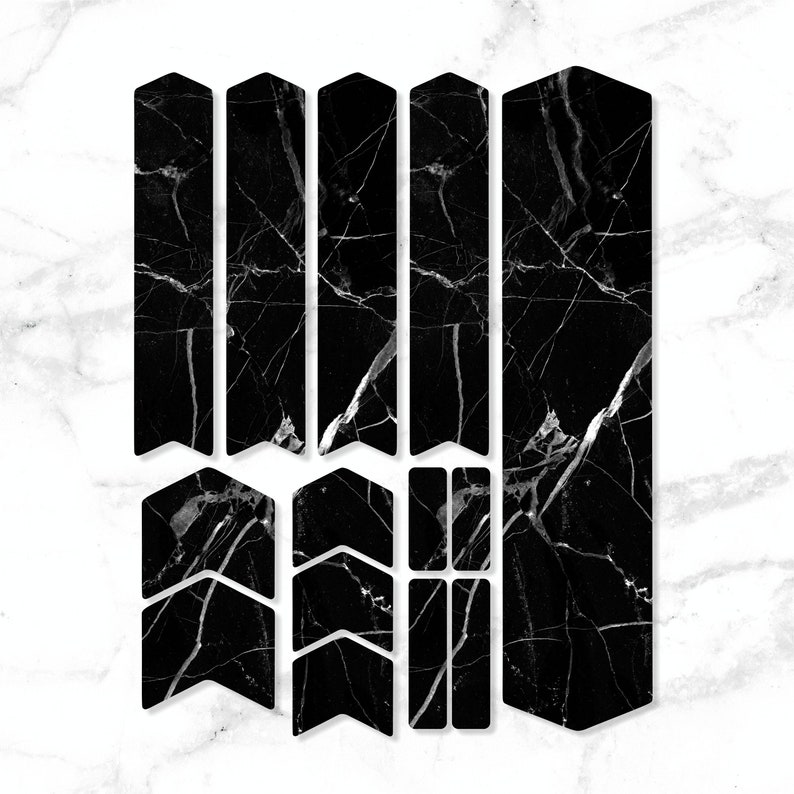 Bicycle Frame Fork Protector Decals Set 14 Pcs / Mtb - Etsy