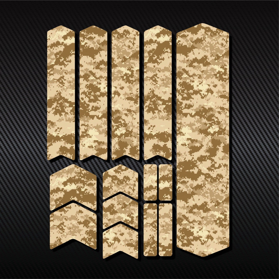 Bicycle Frame Protector Decals Set 14 Pcs / Mtb Protection Guard ...