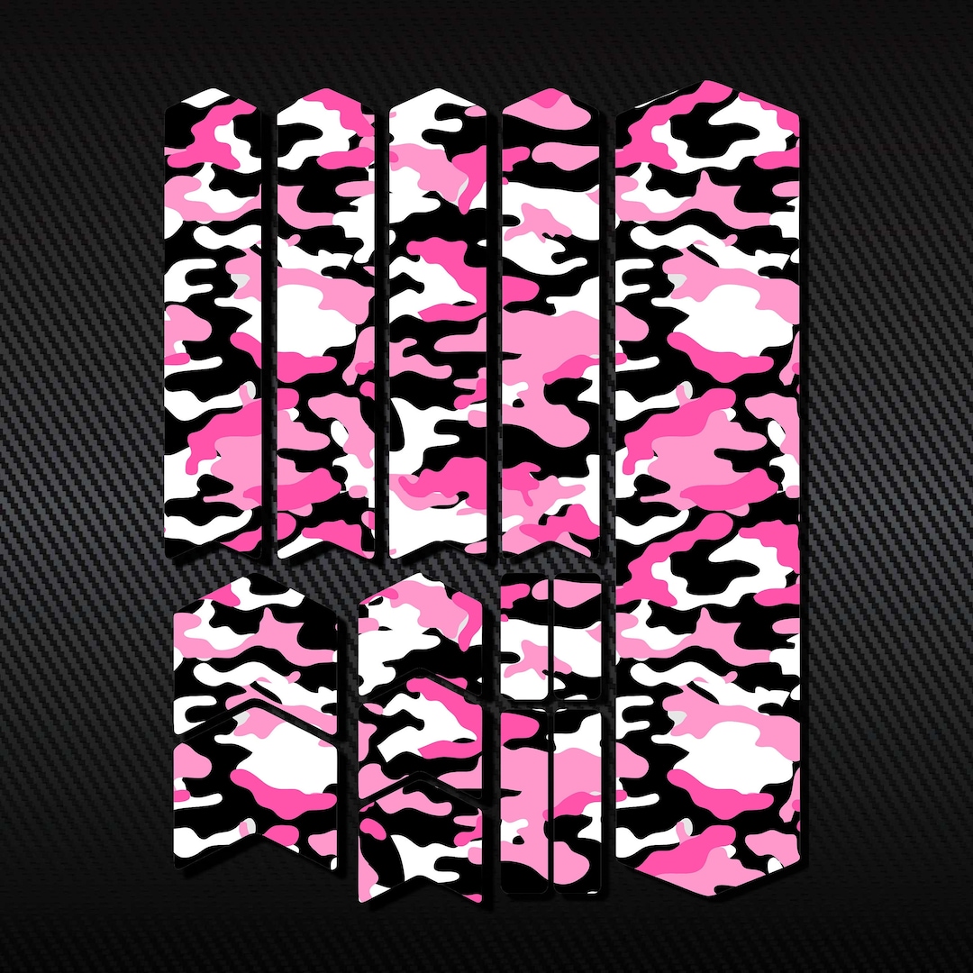 Bicycle Frame Protector Decals Set 14 Pcs / Ebike Bmx Mtb Protection ...