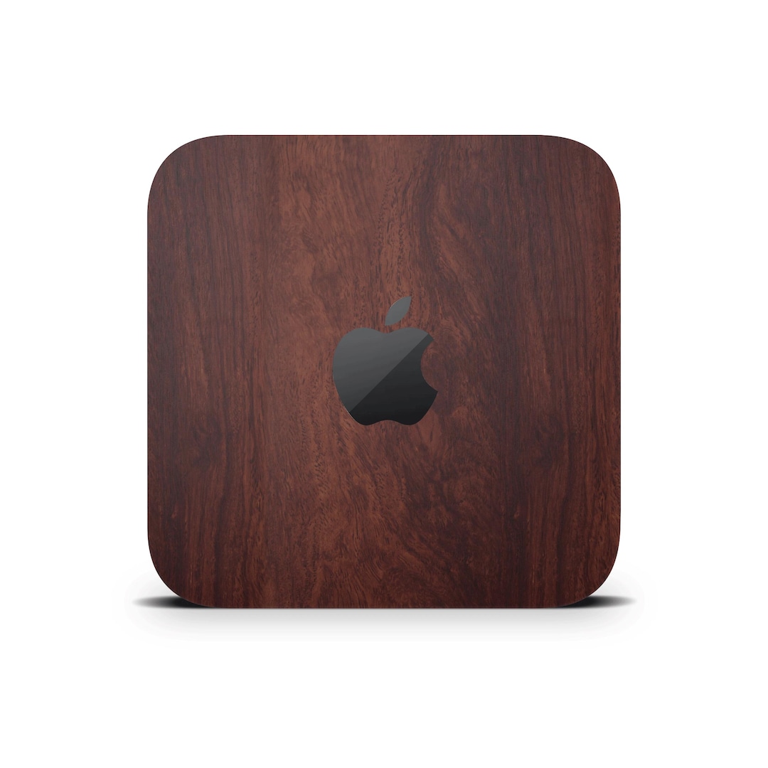 Mahogany Wood Pattern Mac Mini Skin, Mac Mini Decorative Wrap ...
