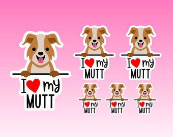 Mutt Car Decal - Etsy