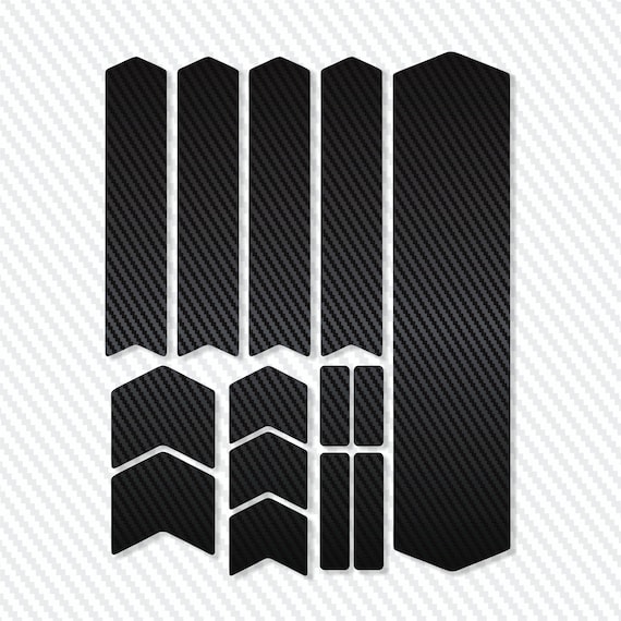 Bicycle Frame Carbon Fork Protector Decals Set 14 Pcs / Mtb - Etsy