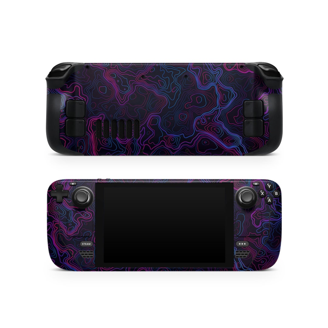 Abstract Topography Steam Deck Skin, Skins for Steam Deck Oled, Precut ...