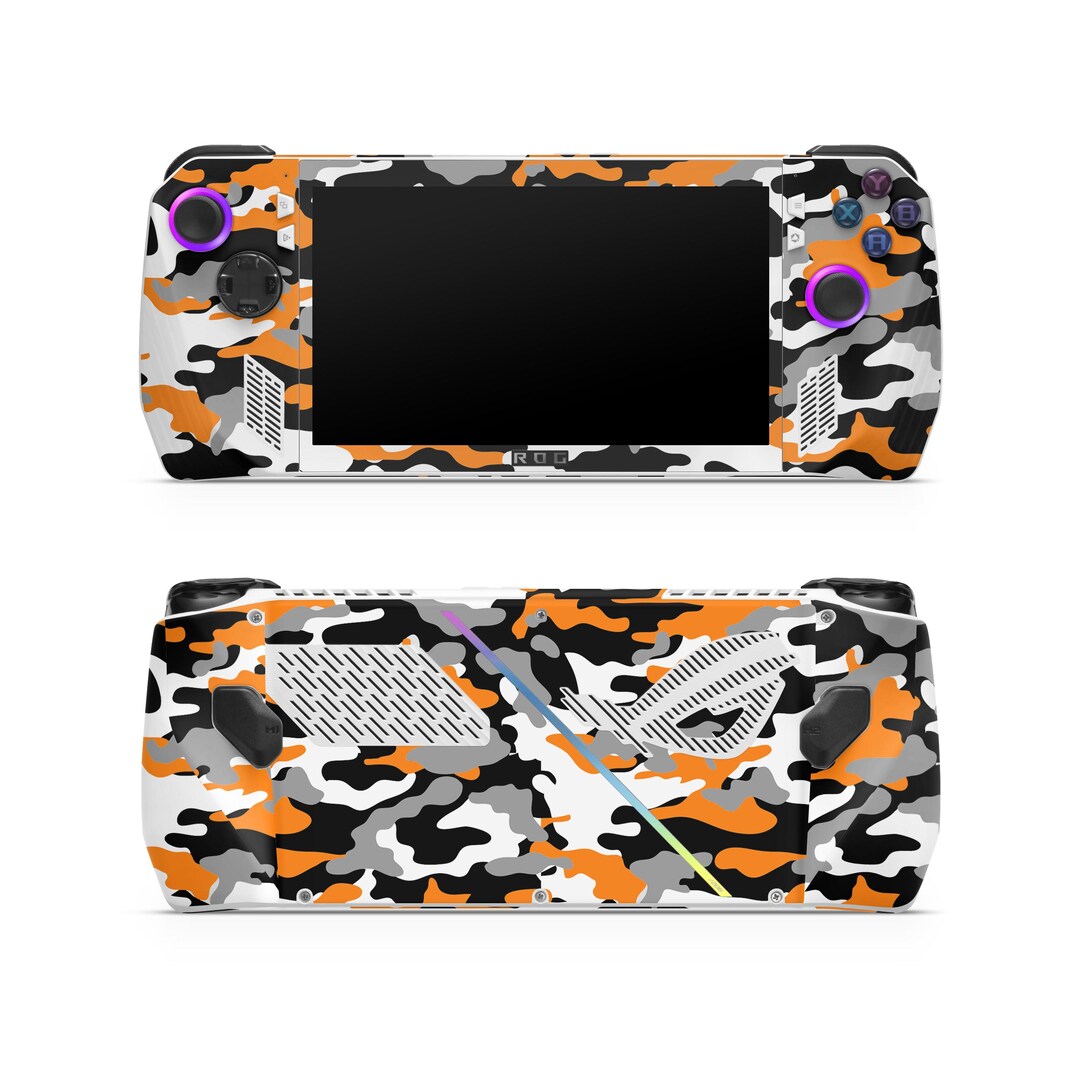 Buy Orange Camo Rog Ally Skin, Skins for Asus Rog Ally, Camouflage ...