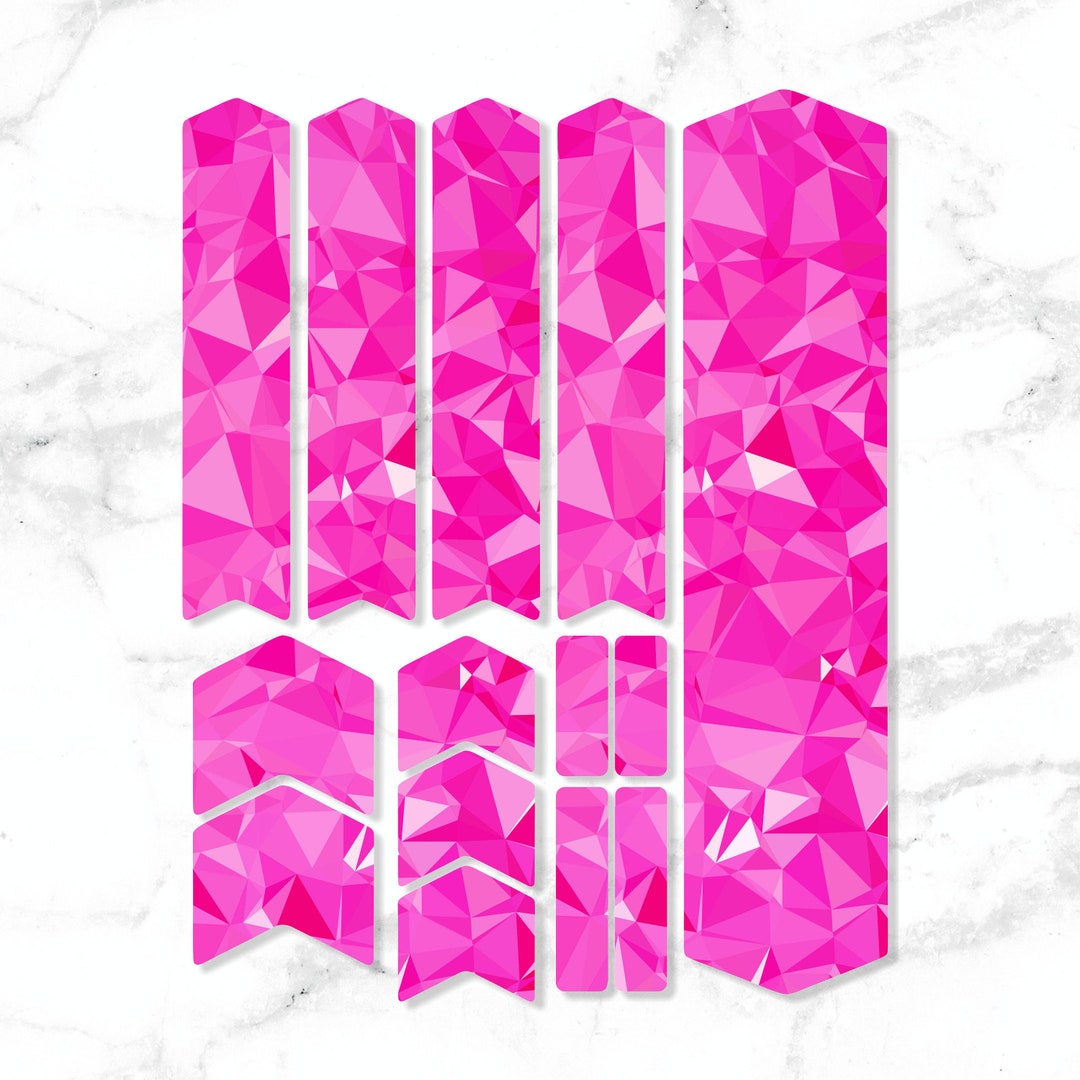 Bicycle Frame Fork Protector Decals Set 14 Pcs / Mtb Protection Guard ...