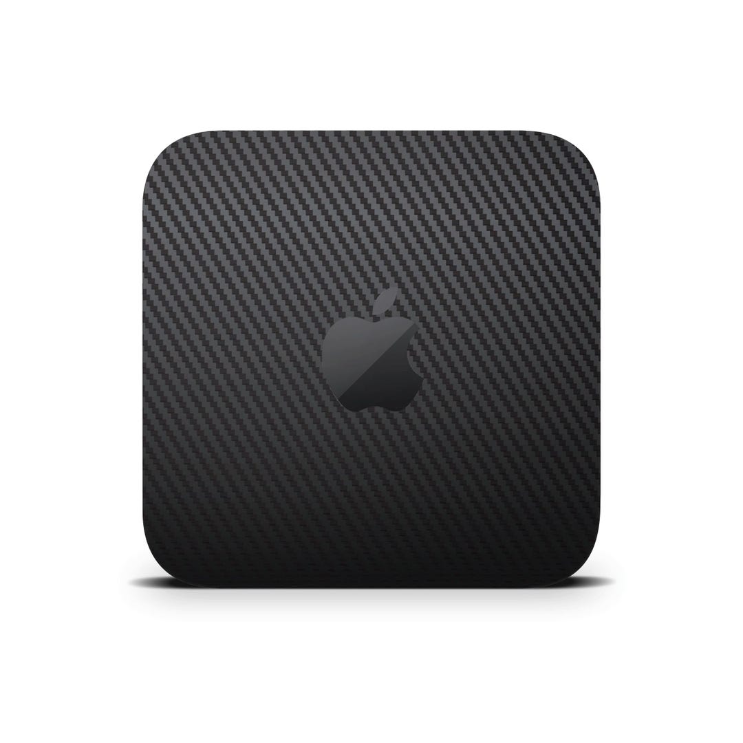 Carbon Black Mac Mini Skin, Mac Mini Decorative Wrap, Carbon 3D Look ...
