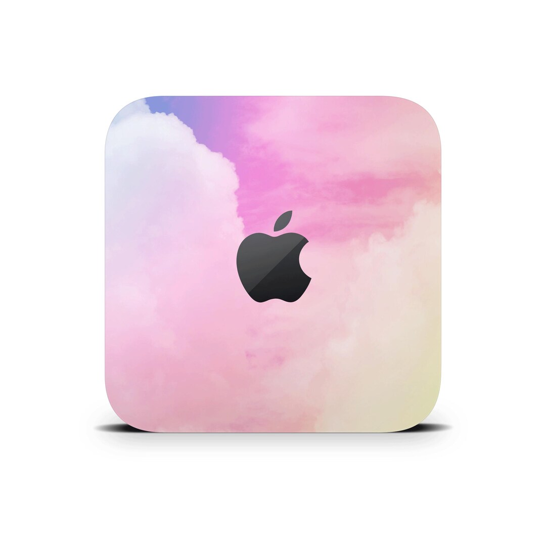 Pastel Clouds Mac Mini Skin, Mac Mini Decorative Wrap, Cute Cotton ...