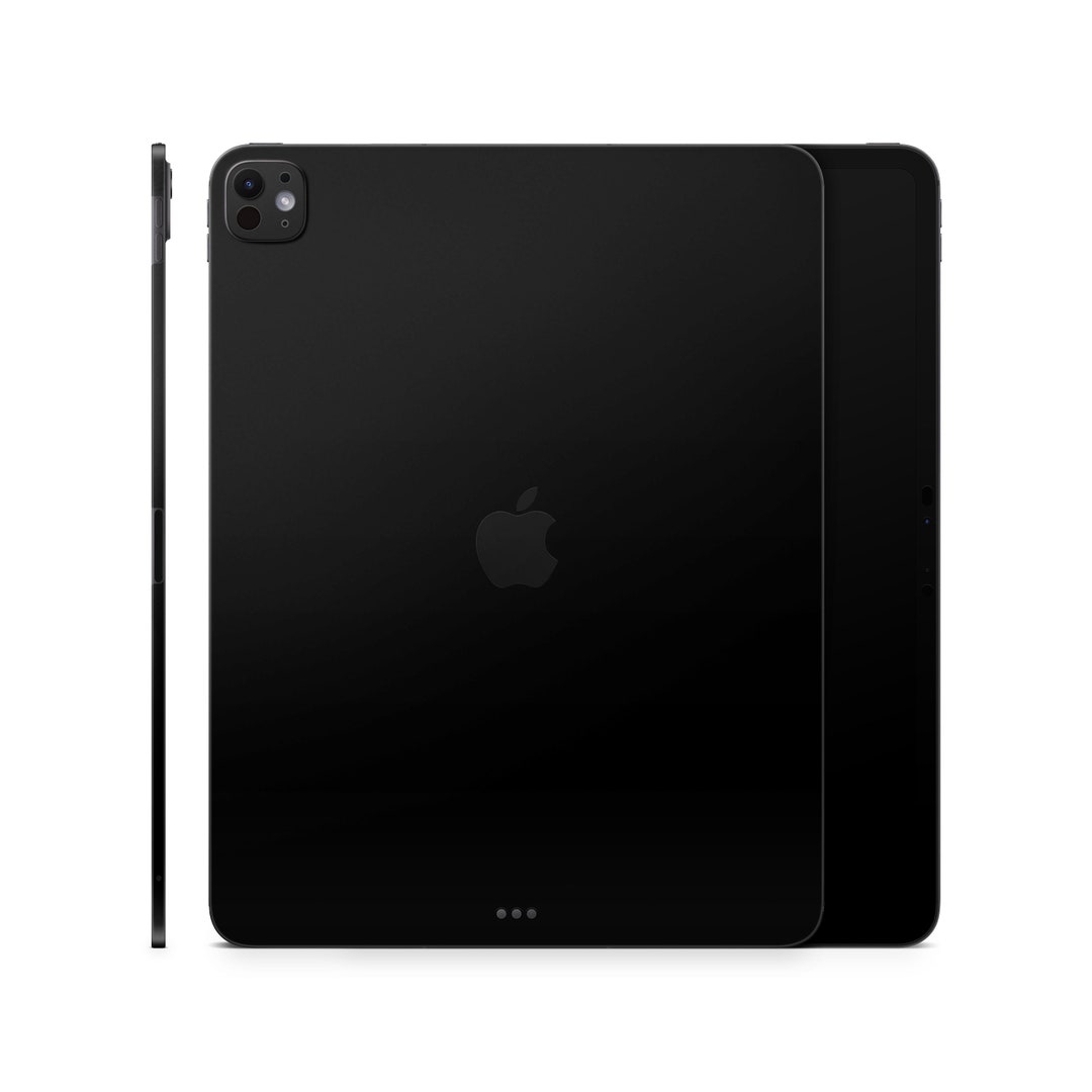 Matte Black Skin for Apple Ipad, iPad Decals, iPad Stickers, Apple iPad ...