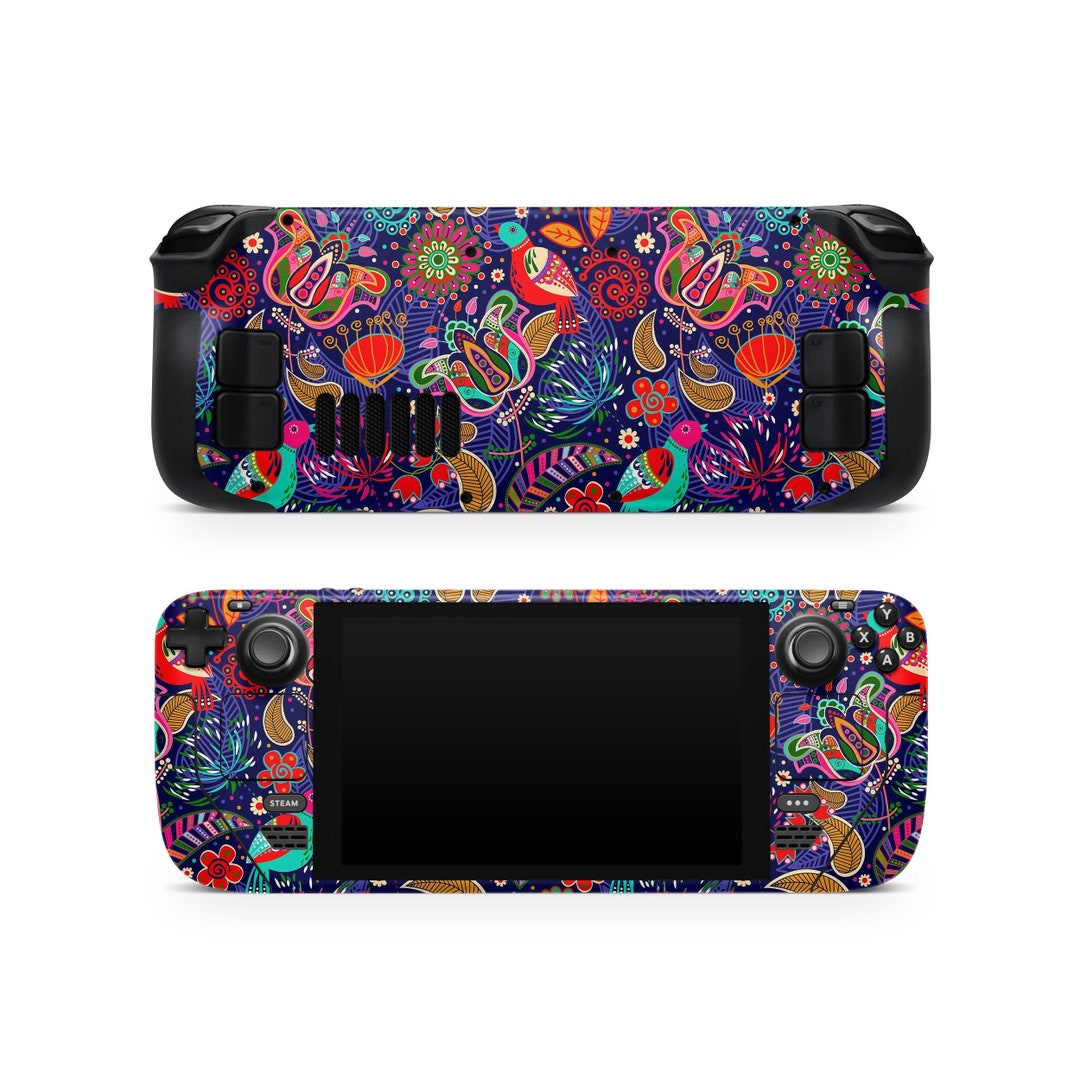 Birds & Flowers Steam Deck Skin, Skins for Steam Deck Oled, Cute ...