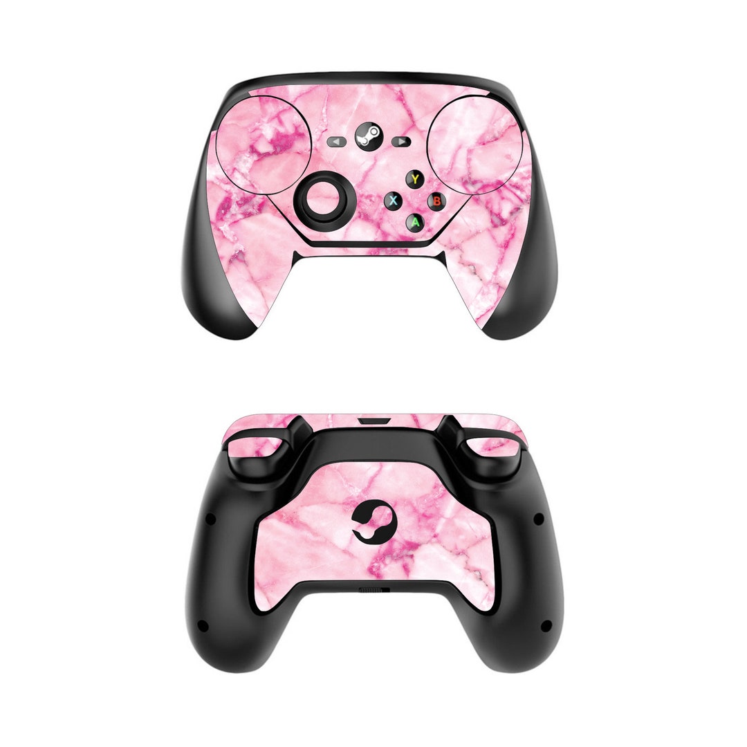 Pink Marble Protective Skin for Steam Controller, Printed Vinyl Wrap ...