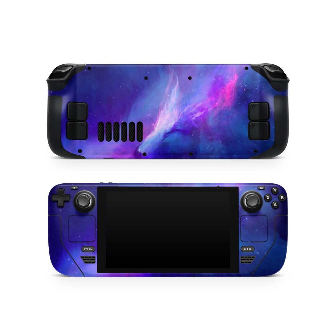 Blue Galaxy Steam Deck Skin, Skins for Steam Deck Oled, Precut Printed ...