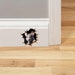 Cute Peeking Mouse in Mouse Hole Decal, 3d Realistic Mouse Hole Wall ...