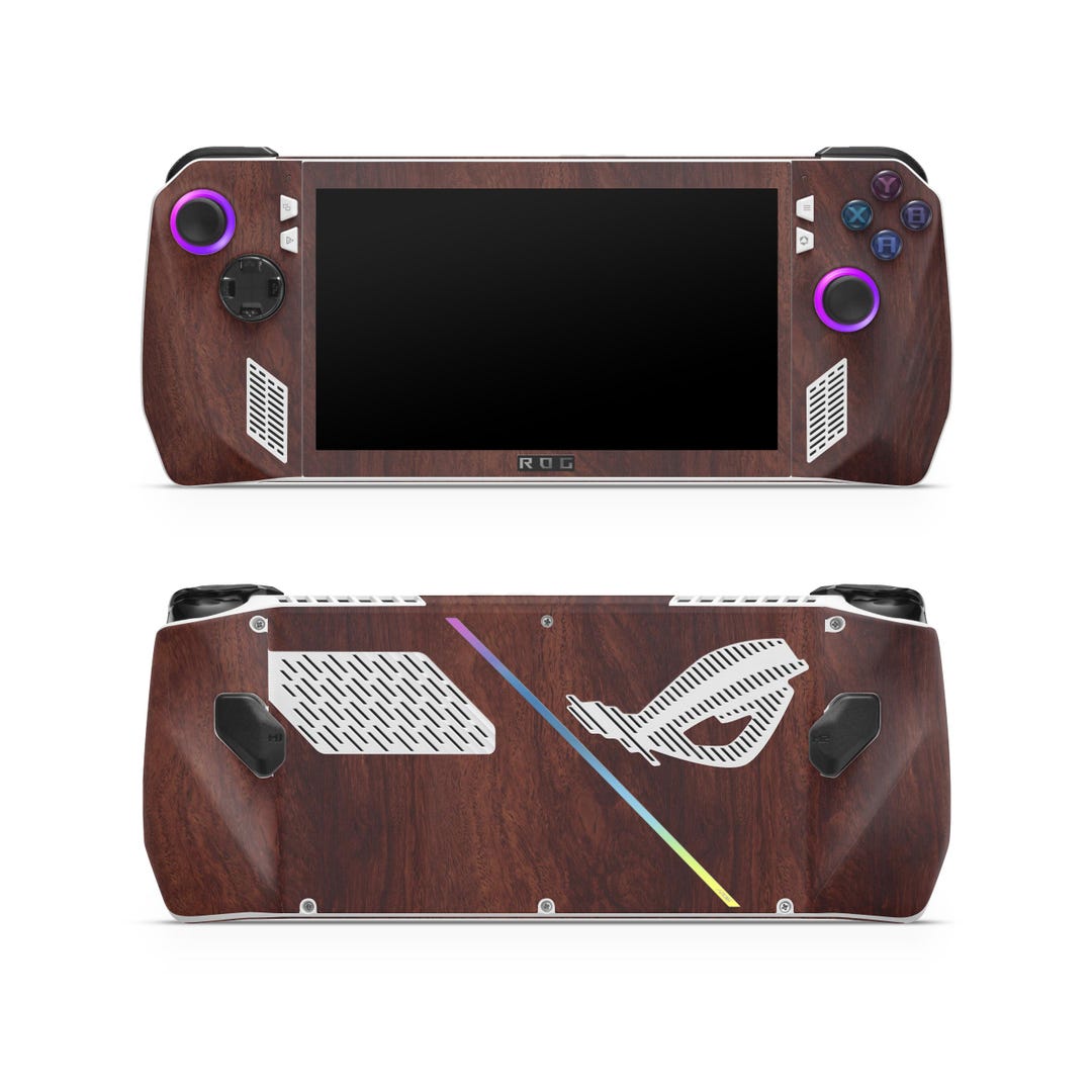 Mahogany Wood Pattern Rog Ally Skin, Skins for Asus Rog Ally, Natural ...