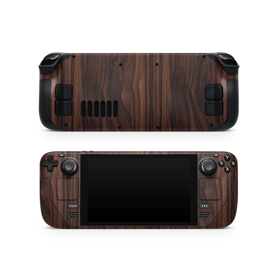 Ebony Wood Steam Deck Skin, Skins for Steam Deck Oled, Precut Printed ...
