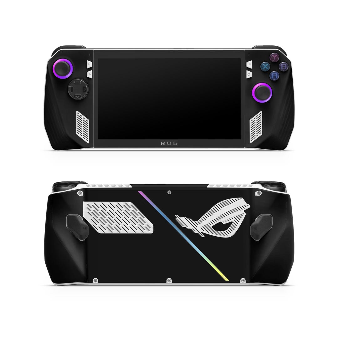 Matte Black Rog Ally Skin, Skins for Asus Rog Ally, Stealth Look Vinyl ...