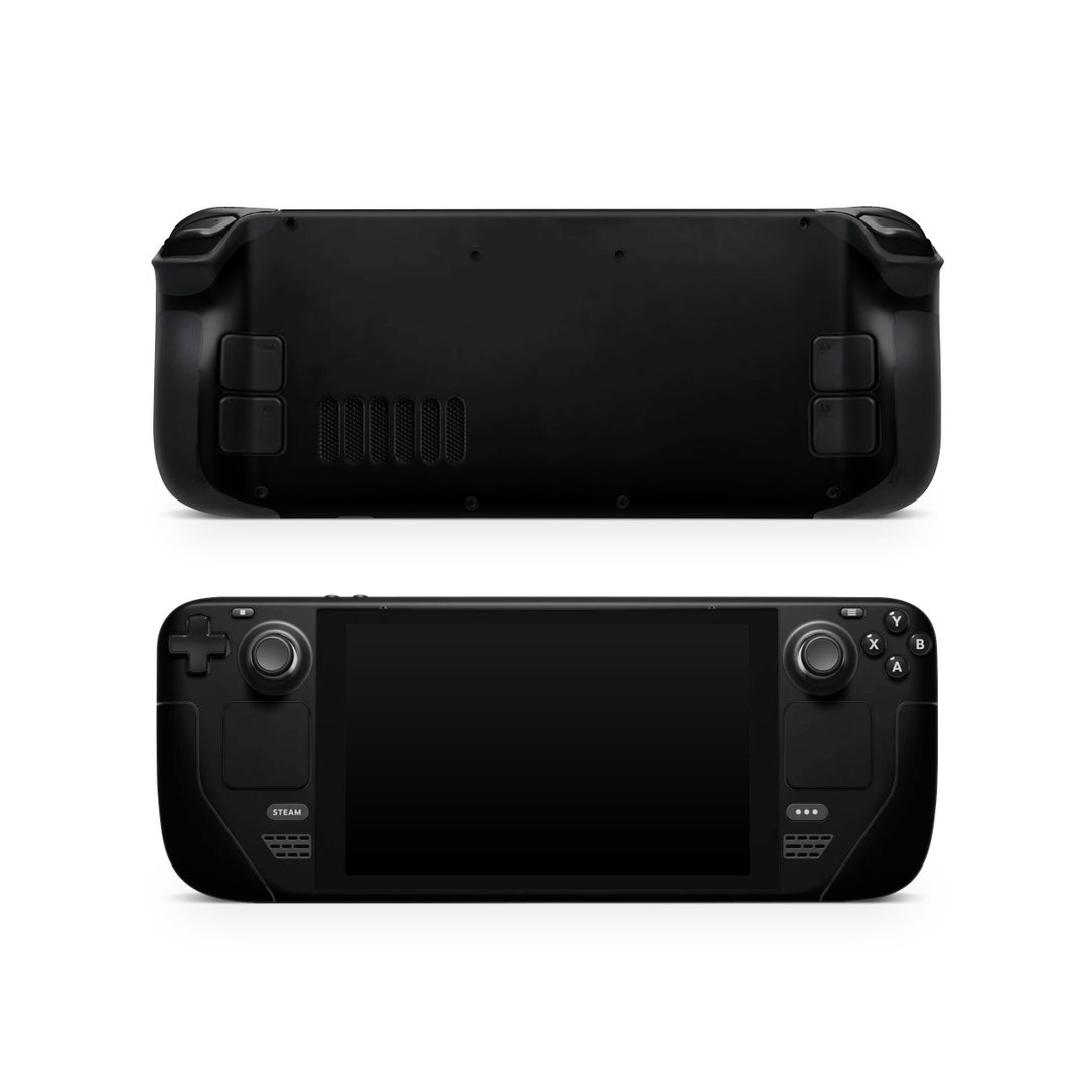 Matte Black Steam Deck Skin, Skins for Steam Deck Oled, Precut Vinyl ...