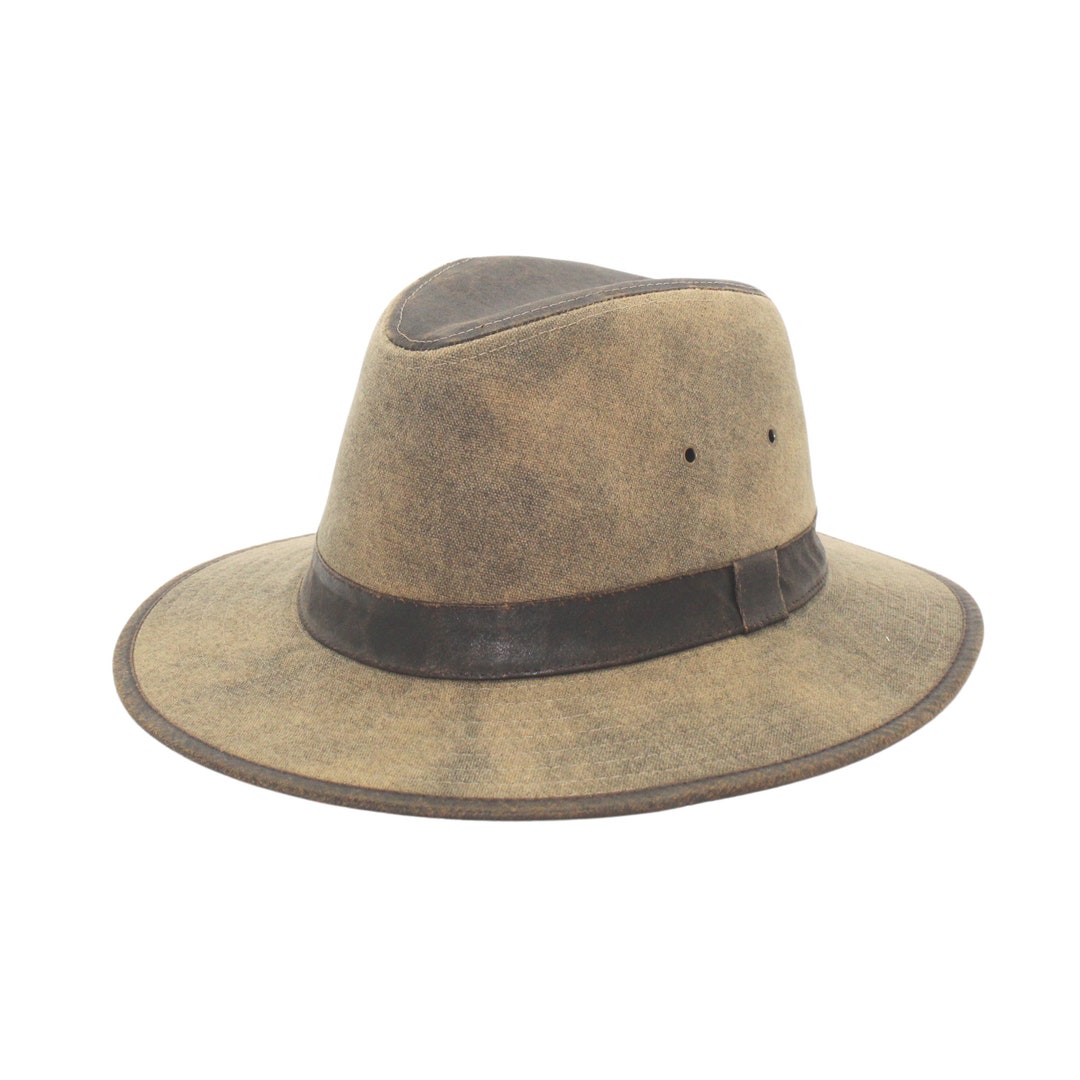 Men's Weathered Safari Hat - Etsy