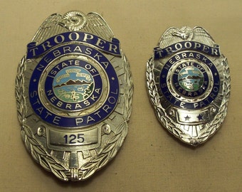 Police Uniform Badge - Etsy