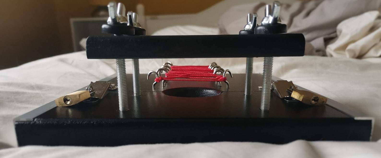 Cbt Sliding Bondage Board Estim Bdsm Restraint Sub Master Etsy
