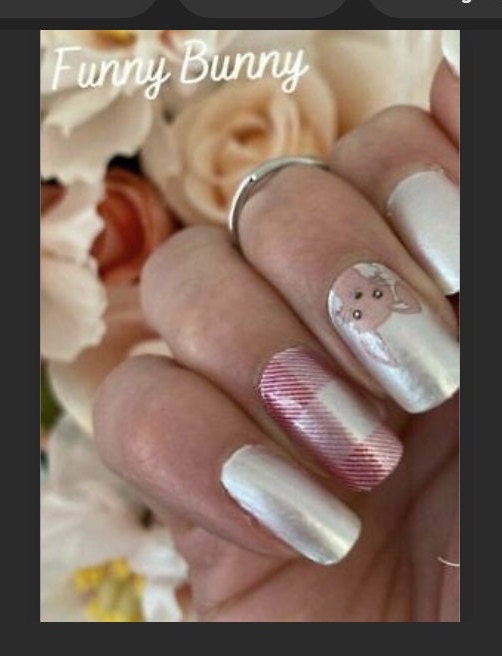 Funny Bunny Color Street Nail Strips 100% Real Nail Polish FUNNY BUNNY ...