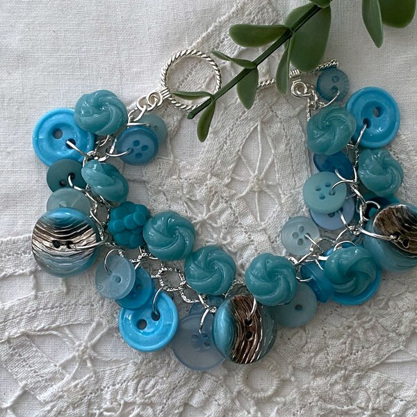 Button Bracelet - Etsy