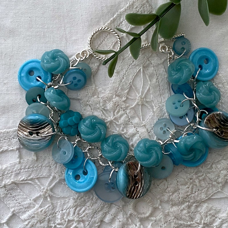 Button Bracelet - Etsy