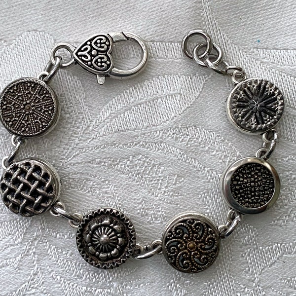 Antique Button Jewelry - Etsy