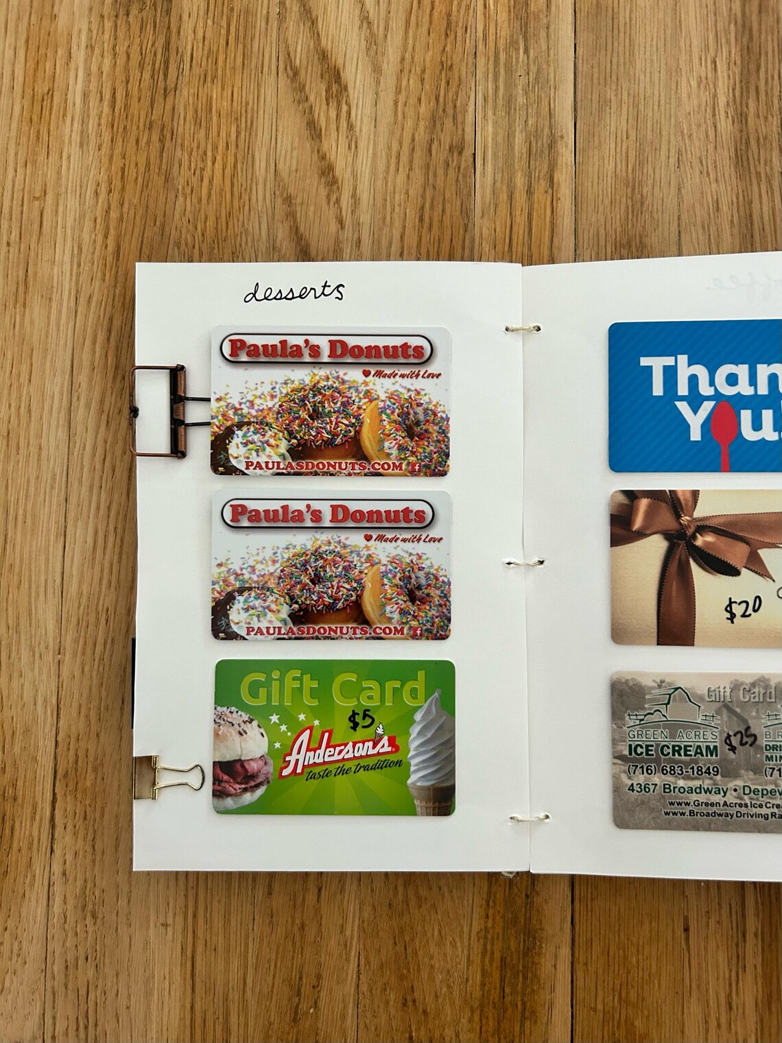 Gift Card Guide, Organizer, Book, Gift Card Holder, Gifts Under 10 ...