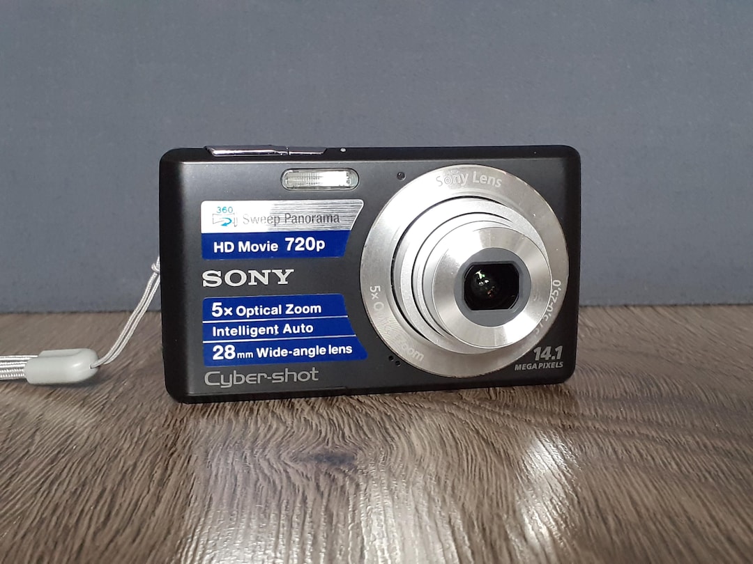Compact Digital Camera Sony Cyber-shot DSC-W620 Black, Y2K Digital ...
