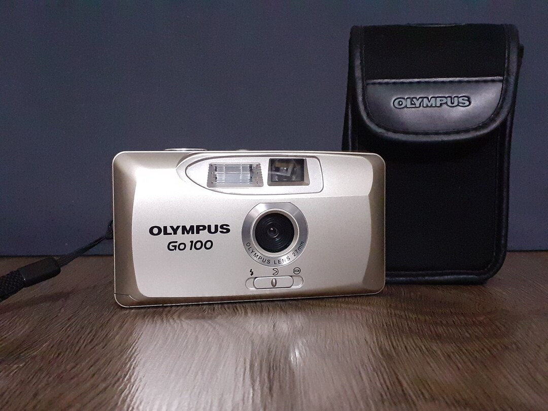 Vintage 35mm Film Camera Olympus GO 100, Compact Point and Shoot 35mm ...