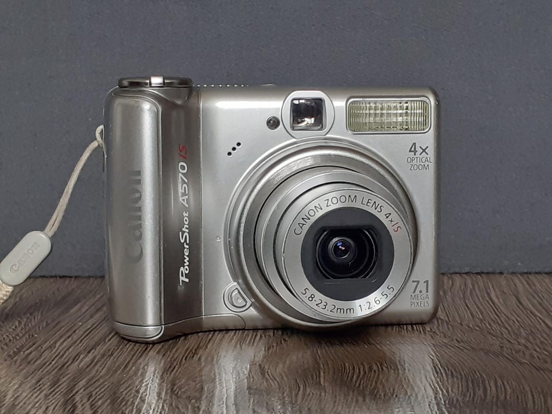Compact Digital Camera Canon Powershot A570 IS Y2K Digital Camera ...