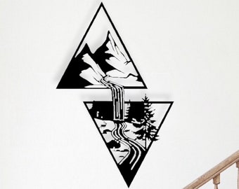 Metal River Art - Etsy