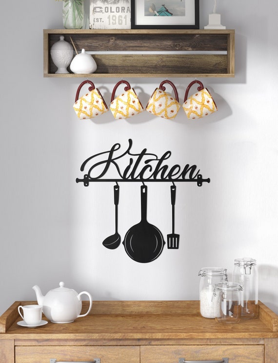 Kitchen Sign Bake Sign Metal Wall Art Quote Metal Wall - Etsy