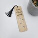 Custom Wooden Bookmark - Etsy