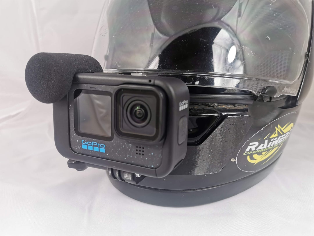 Moto Sport Helmet Gopro Mount - Stl File - Etsy