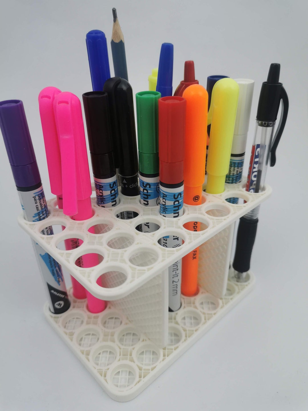 Pencil Holder 3D Printing Stl File - Etsy