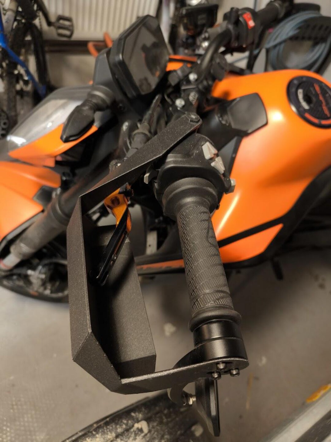 KTM Hand Guards for Original KTM Side Mirrors - to Be 3D Printed by You ...