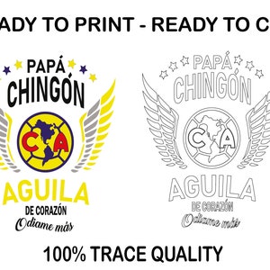 Día del padre Football Svg 21 Mexican Soccer Teams 2024 Papá Chingón ...