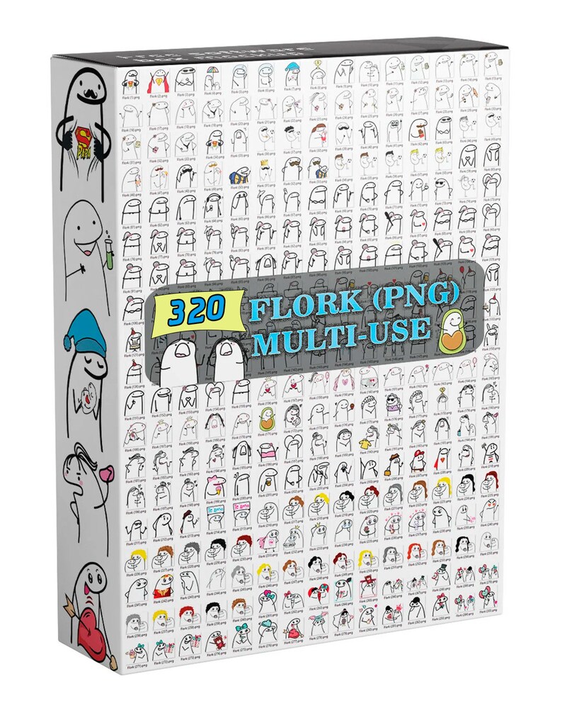 Super Mega Kit 320 Flork Bundle Flork for Father's Day - Etsy