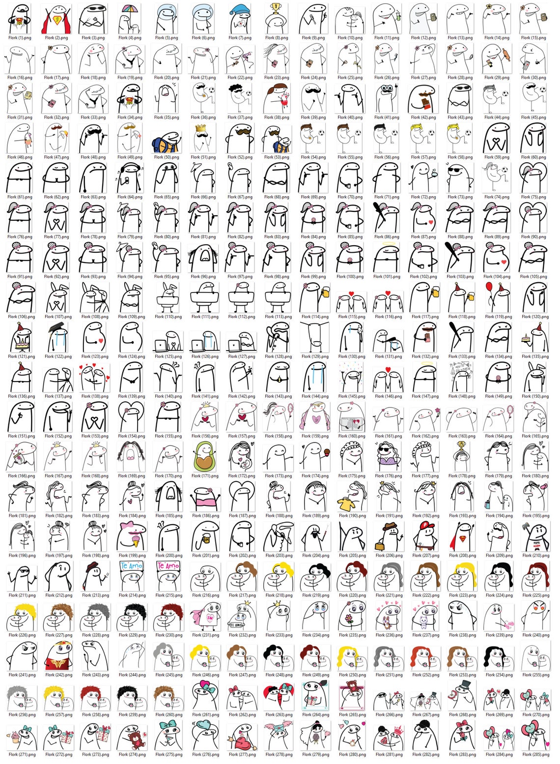 Super Mega Kit 320 Flork Bundle Flork for Father's Day - Etsy