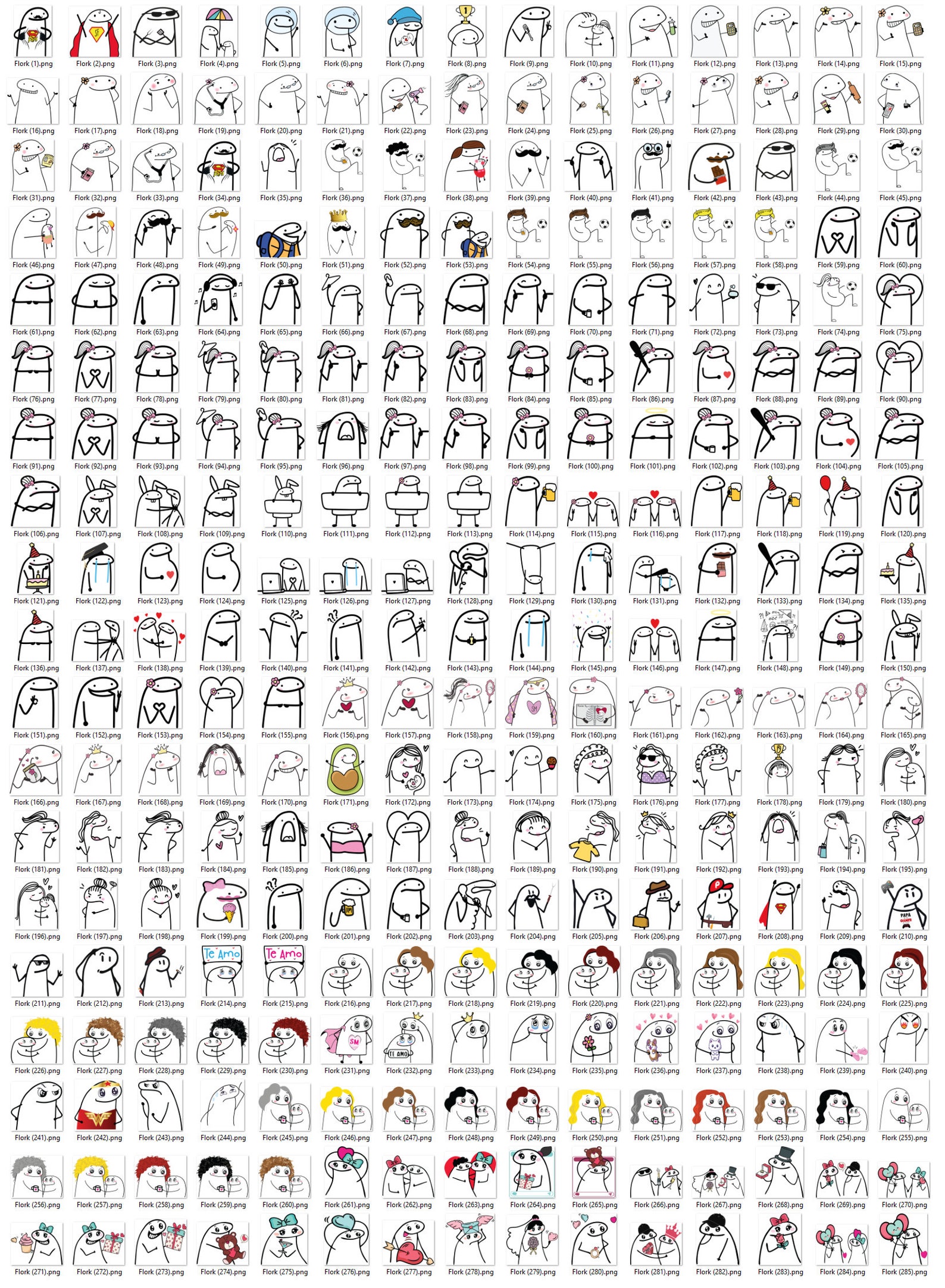 Super Mega Kit 320 Flork Bundle Flork for Father's Day - Etsy