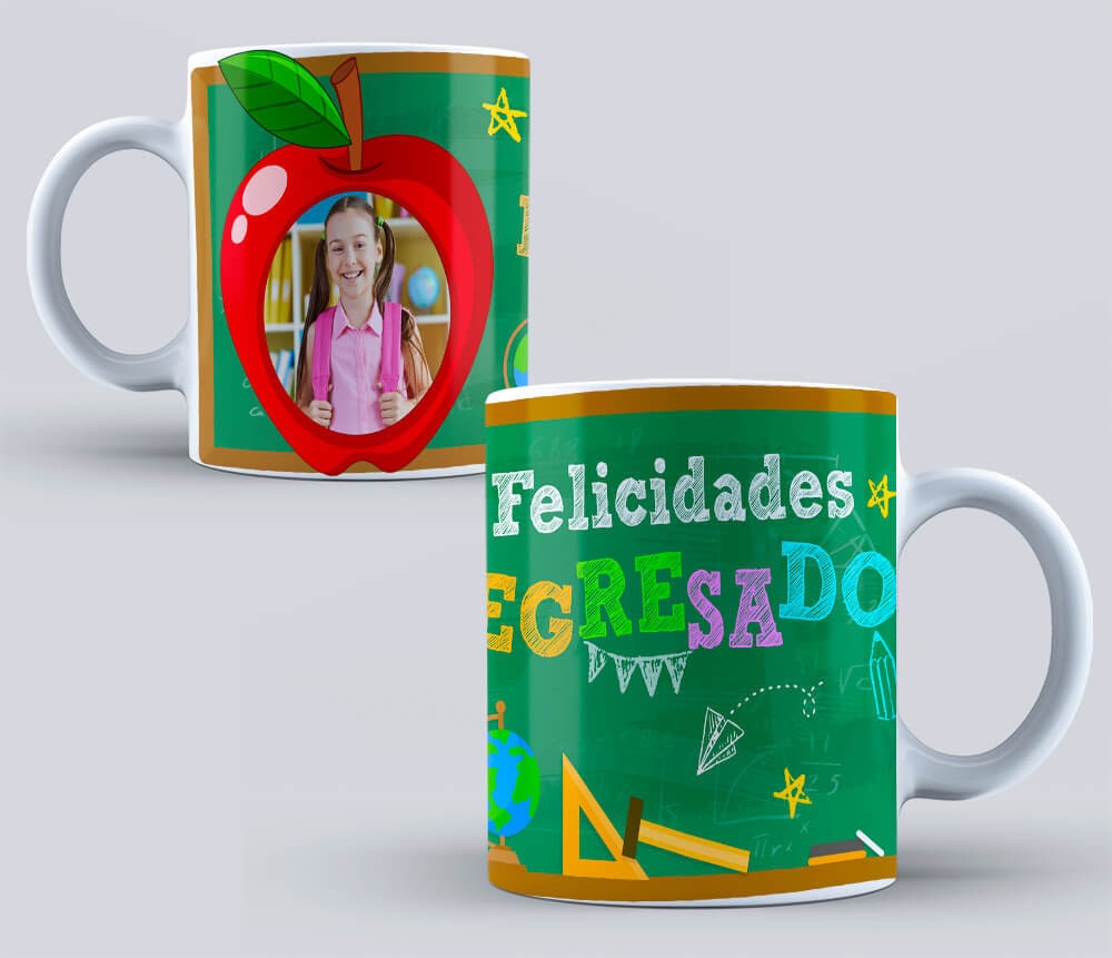 16 Mug Graduation Kids Templates 100% Editables + Font Included - 16 ...