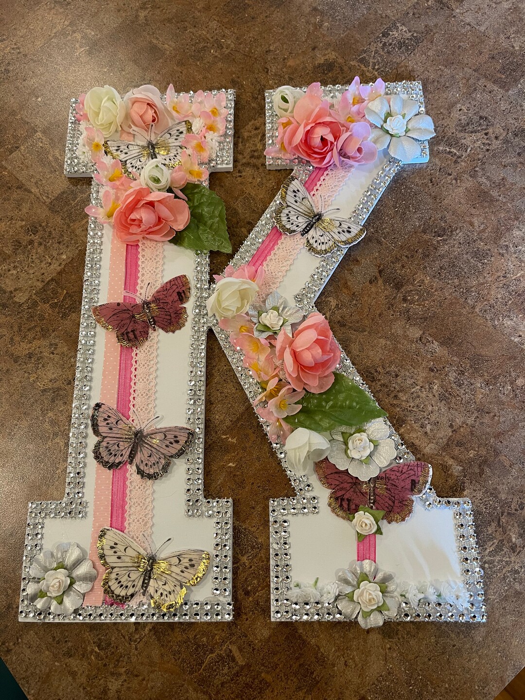 Custom Bedroom Decor Name Letters - Etsy