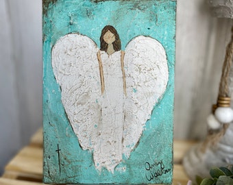 Turquoise Angel - Etsy